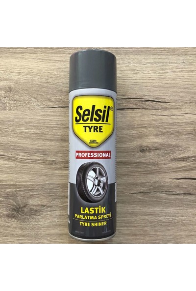 Selsil Lastik Parlatma Parlatıcı Spreyi 500Ml Selsil Lastik Parlatma Parlatıcı Spreyi 500Ml