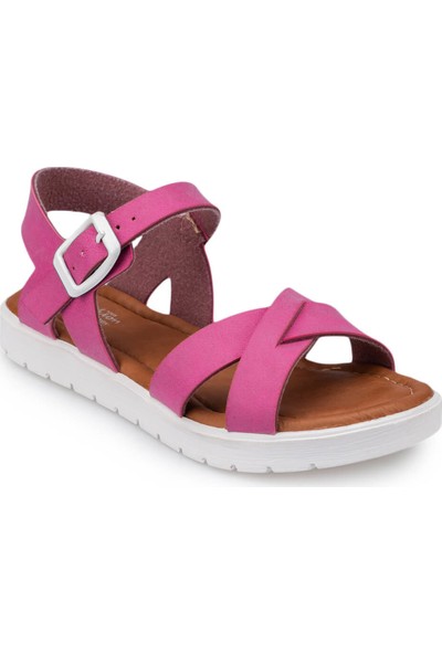 Polaris 91.508159.F Fuşya Kız Çocuk Sandalet