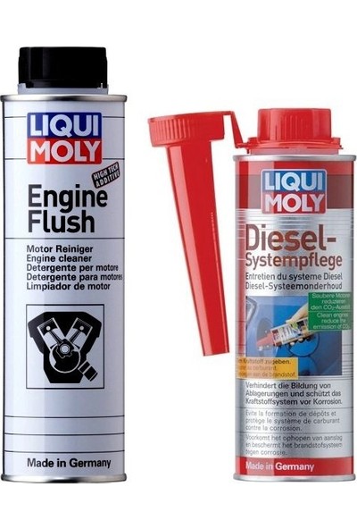 Liqui Moly Dizel Enjektör Temizleyici Yakıt Katkısı + Engine Flush Motor İç Temizleyici Liqui Moly Dizel Enjektör Temizleyici Yakıt Katkısı + Engine Flush Motor İç Temizleyici