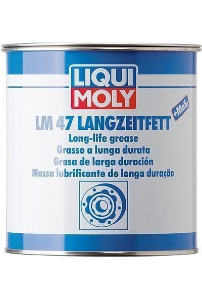 Liqui Moly Lm47 Mos2 Siyah Aks Gres Yağı 1Kg -30°C/+120°C Liqui Moly Lm47 Mos2 Siyah Aks Gres Yağı 1Kg -30°C/+120°C