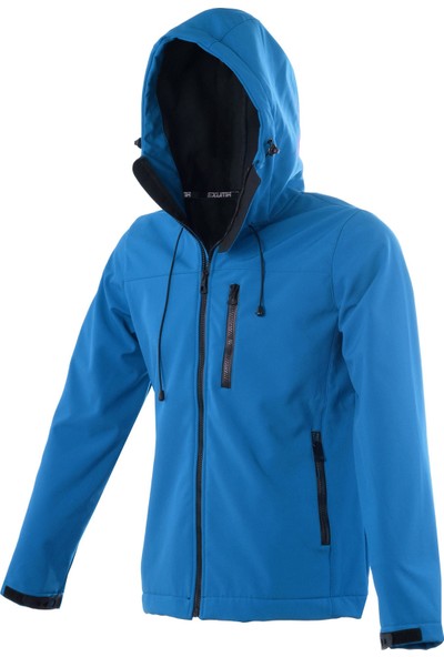 Exuma Erkek Softshell Mont 281100 281100-5-Blu