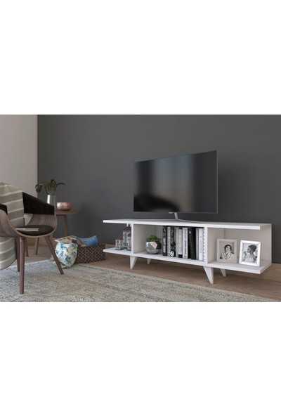 Platinreyon Modern Kapaksız TV Ünitesi Televizyon Sehpası 120 cm