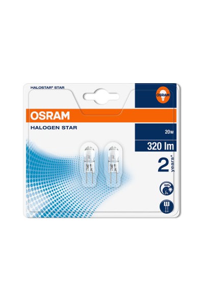 Osram Halostar 50 W Kapsül Halojen G6.35 Duy 2 li Paket Osram Halostar 50 W Kapsül Halojen G6.35 Duy 2 li Paket