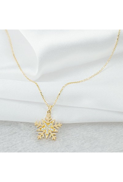 Bilezikci Taşlı Kartanesi 14 Ayar Altın Kolye