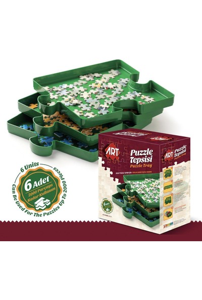 Art Puzzle 500-2000 Parçalık Puzzle Tepsisi