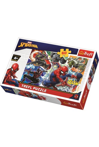 Trefl 17311 Brave Spiderman 60 Parça Puzzle Trefl 17311 Brave Spiderman 60 Parça Puzzle