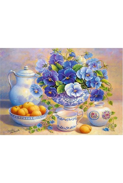 Trefl Puzzle Blue Bouquet, Ddfa 1000 Parça Puzzle Trefl Puzzle Blue Bouquet, Ddfa 1000 Parça Puzzle