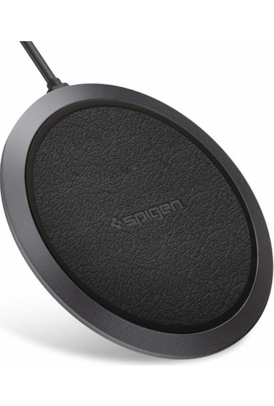 Spigen Essential F308W Hızlı Kablosuz Şarj Cihazı iOS 7.5W / Android 10W (QI Sertifikalı Tüm Cihazlar ile Uyumlu) - 000CH23122 Spigen Essential F308W Hızlı Kablosuz Şarj Cihazı iOS 7.5W / Android 10W (QI Sertifikalı Tüm Cihazlar ile Uyumlu) - 000CH23122