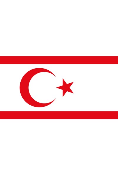 Kktc Kıbrıs Bayrağı 70X105Cm.
