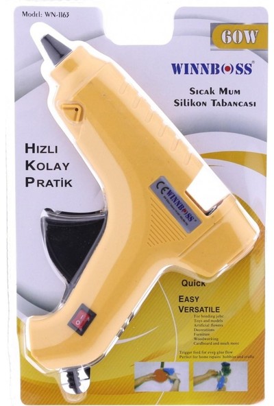Winnboss 60 Watt Sıcak Silikon Tabancası On/Off Switch Winnboss 60 Watt Sıcak Silikon Tabancası On/Off Switch