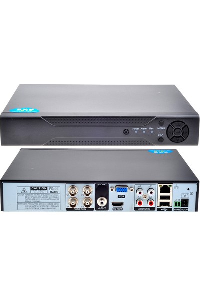 Picam AHD 4 Kanal DVR Kayıt Cihazı Xmeye Full HD 1080