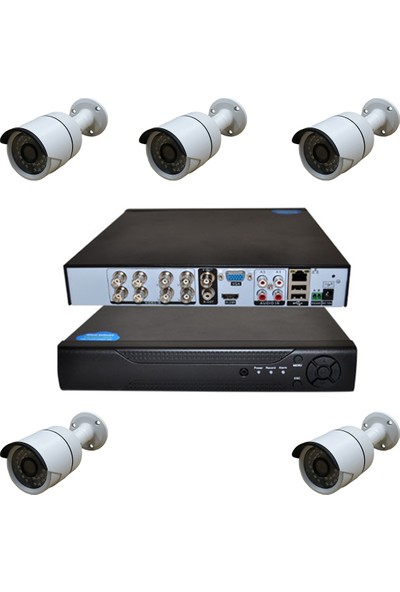 Picam Güvenlik Kamera Seti 2MP 5 kameralı Set DVR 8 Kanal Kayit Cihazı AHD Kamera Picam Güvenlik Kamera Seti 2MP 5 kameralı Set DVR 8 Kanal Kayit Cihazı AHD Kamera
