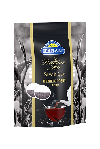 Premium Demlik Poşet Siyah Çay 48x3,2 gr Premium Demlik Poşet Siyah Çay 48x3,2 gr