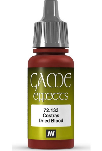Vallejo 72133 Game Effects Dried Blood Maket Boyası Vallejo 72133 Game Effects Dried Blood Maket Boyası