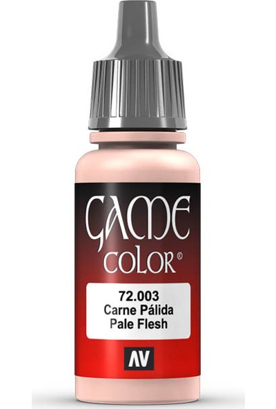 Vallejo 72003 Game Color Pale Flesh Maket Boyası