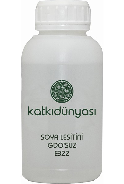 Katkı Dünyası Soya Lesitini (GDO'suz) E322 100 gr Katkı Dünyası Soya Lesitini (GDO'suz) E322 100 gr