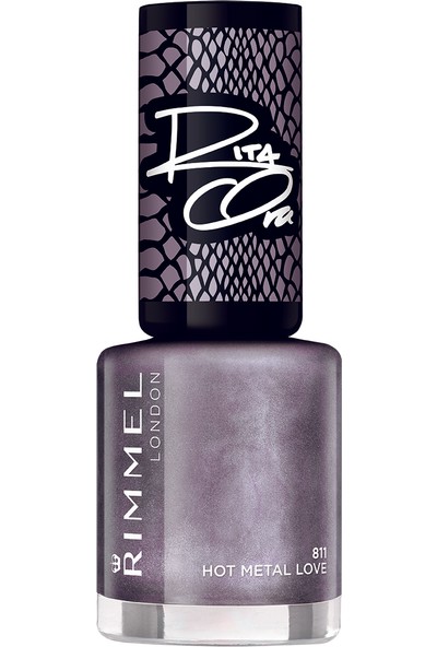 Rimmel London 60 Seconds Oje Rita Hot Metal Love Rimmel London 60 Seconds Oje Rita Hot Metal Love