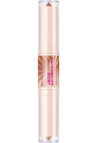 Rimmel London Insta Duo Stick Medium Kontür Kalemi Rimmel London Insta Duo Stick Medium Kontür Kalemi