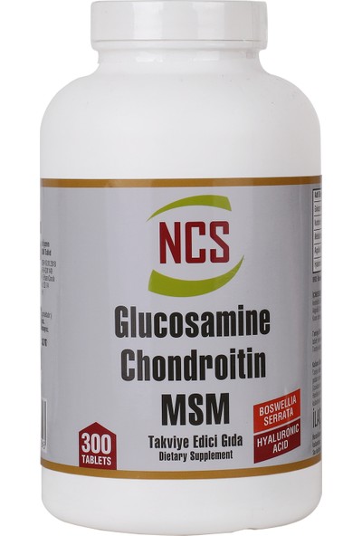 Ncs Glucosamine Chondroitin Msm Hyaluronic Acid Boswella 300 Tablet Ncs Glucosamine Chondroitin Msm Hyaluronic Acid Boswella 300 Tablet