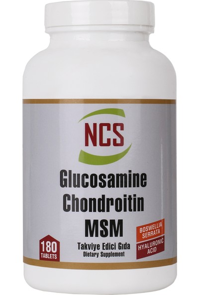 Ncs Glucosamine Kondroitin Msm Hyaluronic Acid 180 Tablet Ncs Glucosamine Kondroitin Msm Hyaluronic Acid 180 Tablet