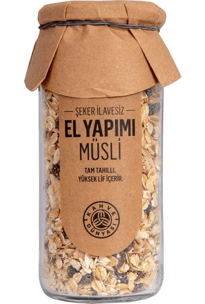 Kahve Dünyası El Yapımı Müsli 250 gr Kahve Dünyası El Yapımı Müsli 250 gr