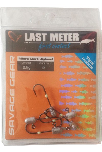 Savage Gear Micro Dart Jig Head 5Li #8 Savage Gear Micro Dart Jig Head 5Li #8