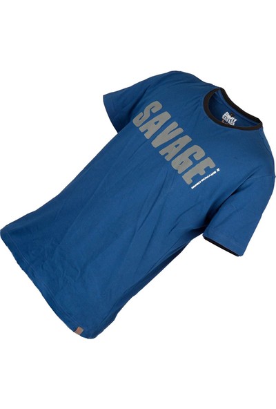 Savage Gear Simply Savage Tee Blue T-Shirt