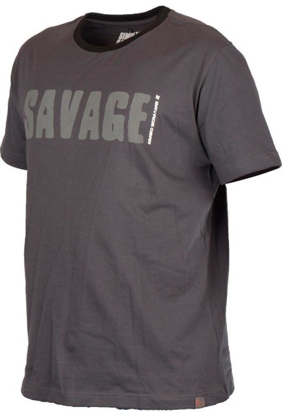Savage Gear Simply Savage Tee Grey T-Shirt