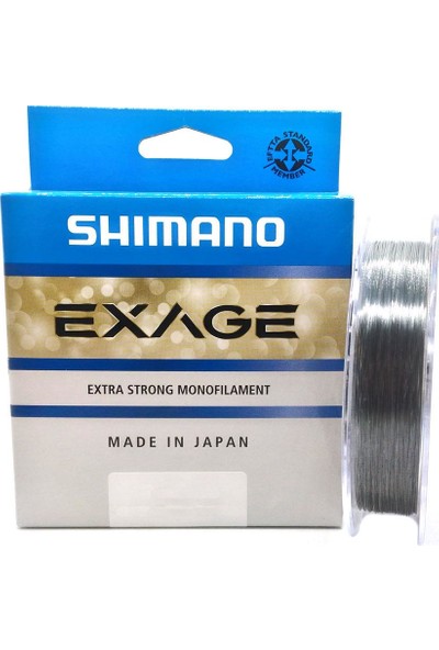 Shimano Exage Extra Strong Monoflament Olta Misinası 300Mt Shimano Exage Extra Strong Monoflament Olta Misinası 300Mt