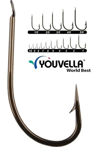 Youvella Kore Olta İğnesi 100Lü Youvella Kore Olta İğnesi 100Lü