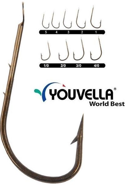 Youvella Bronz Kore Olta İğnesi Youvella Bronz Kore Olta İğnesi