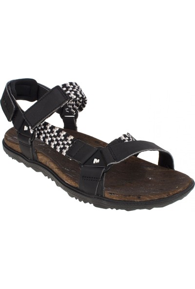 Merrell J94148 Around Town Sunvue Woven Siyah Kadın Sandalet