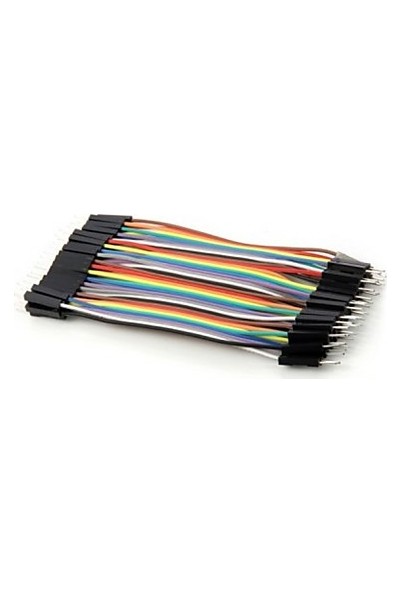 Arduino Jumper Kablo 40 Pin 10Cm Dişi ‐ Erkek Dupont Kablo Arduino Jumper Kablo 40 Pin 10Cm Dişi ‐ Erkek Dupont Kablo