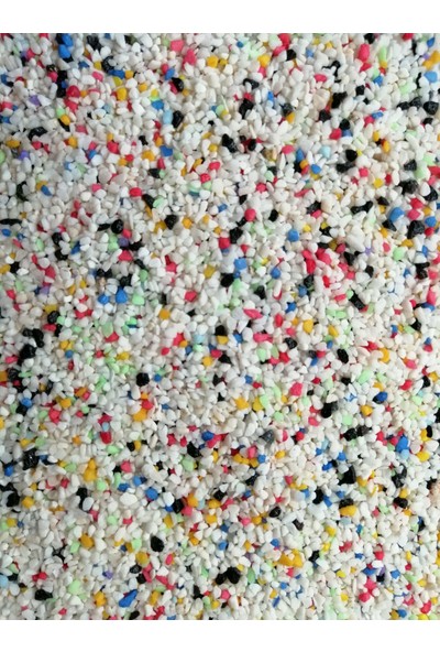 Woddy Karışık Renkli Akvaryum Kumu 1-3 Mm 1 kg