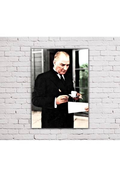 Ideasol Atatürk Renkli Kanvas Tablo