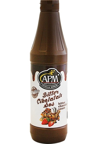 Apm Bitter Çikolatalı Waffle Sos 1kg