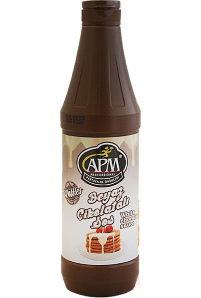 Apm Beyaz Çikolata Waffle Sos 1 kg