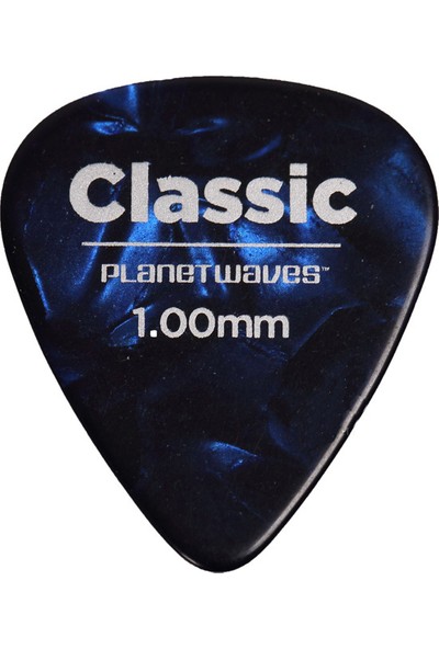 Planet Waves Classic Celluloid Blue Pearl Heavy 1Mm - 1 Adet Pena Planet Waves Classic Celluloid Blue Pearl Heavy 1Mm - 1 Adet Pena