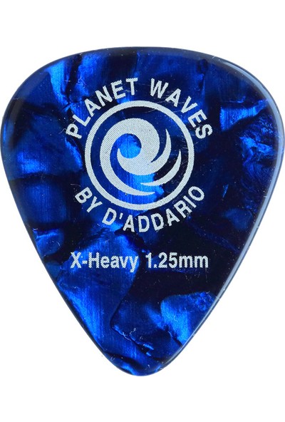 Planet Waves Classic Celluloid Blue Pearl X-Heavy 1.25Mm - 1 Adet Pena Planet Waves Classic Celluloid Blue Pearl X-Heavy 1.25Mm - 1 Adet Pena