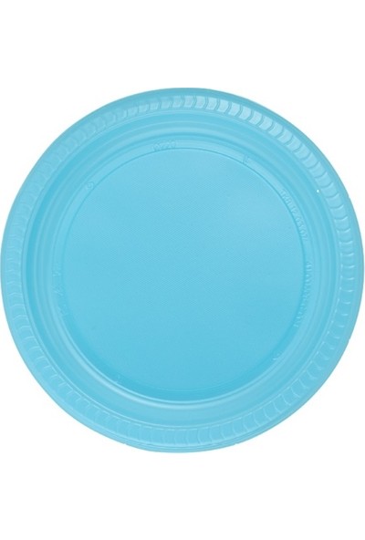 Roll-Up Mavi 22 cm Plastik Tabak 25' li