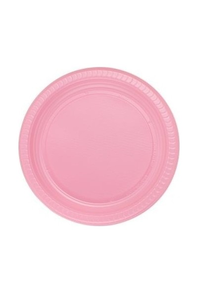 Roll-Up Pembe 22 cm Plastik Tabak 25' li