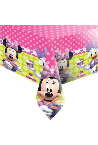 Roll-Up Mınnıe Mouse Masa Örtüsü 120 X 180)