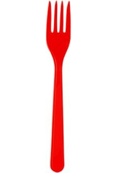 Roll-Up Plastik Kırmızı Çatal 25' li Roll-Up Plastik Kırmızı Çatal 25' li