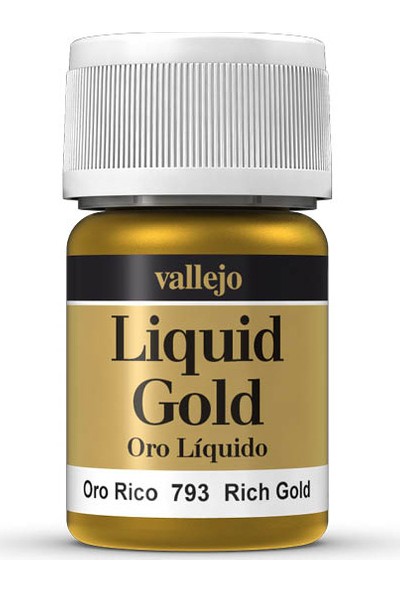 Vallejo 70793 Liquid Rich Gold Maket Boyası Vallejo 70793 Liquid Rich Gold Maket Boyası