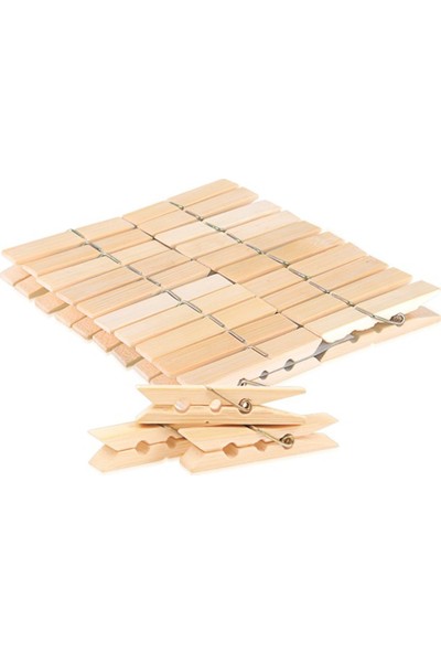 Ercan Ahşap Mandal 36'lı Mini Paket Ercan Ahşap Mandal 36'lı Mini Paket