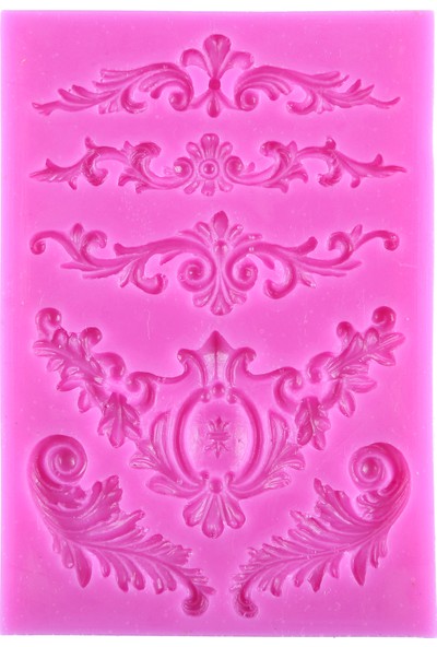 Buldum Silikon Şeker Hamuru Kalıbı Silikon Kalıp 6 Lı Bordür Buldum Silikon Şeker Hamuru Kalıbı Silikon Kalıp 6 Lı Bordür