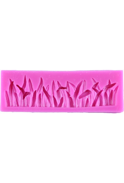 Buldum Silikon Şeker Hamuru Kalıbı Silikon Kalıp Çim