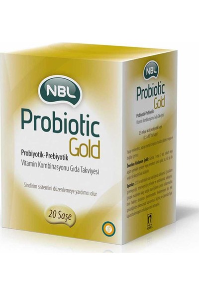 Nbl Probiotic Gold 20 Saşe Nbl Probiotic Gold 20 Saşe