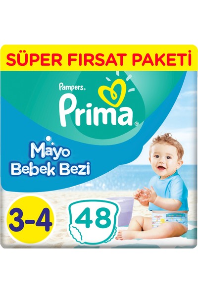 Prima Mayo Bebek Bezi 3 Beden Midi Fırsat Paketi 48 Adet Prima Mayo Bebek Bezi 3 Beden Midi Fırsat Paketi 48 Adet