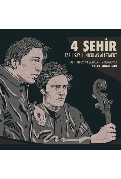 Fazıl Say & Nicolas Altstaedt / 4 Şehir CD